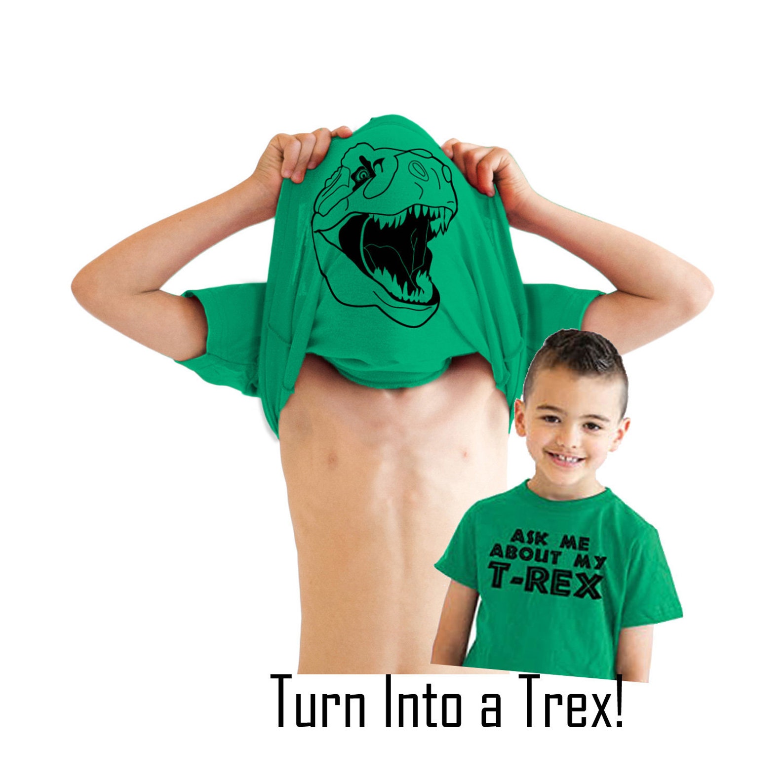 Trex Flip Shirt Funny Kids Shirt Cool Kids Shirt Gift for | Etsy