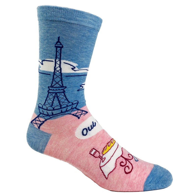 French Bulldog Socks, Paris Eiffel Tower, Dog Lover Gift - Etsy