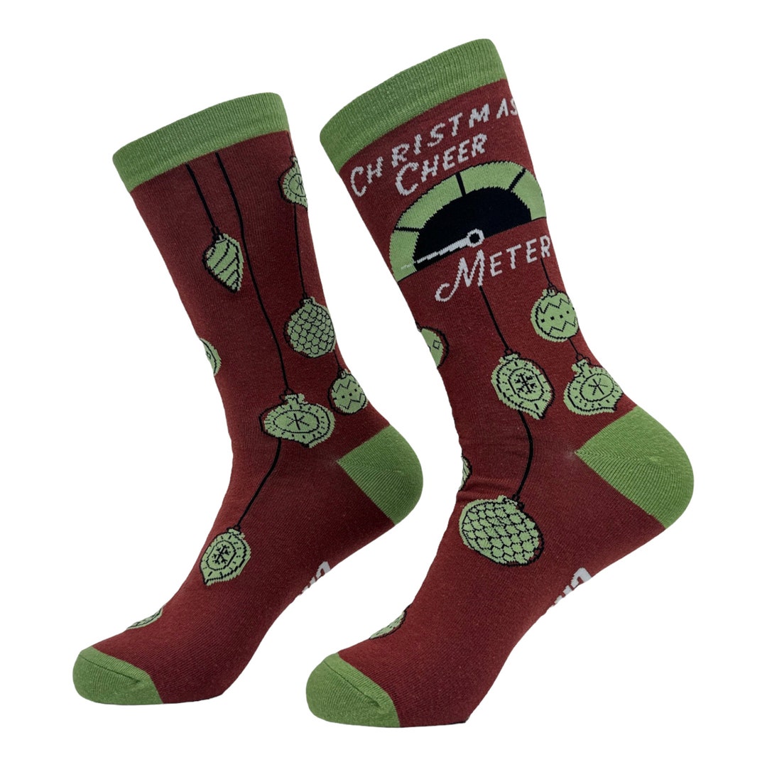 Christmas Socks, Christmas Humor Socks, Women's Socks, Festive Socks ...