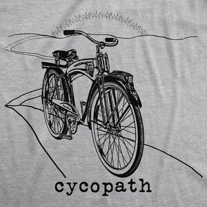 Cycling T Shirts Funny, Cycopath Shirt, Bicycle Shirt Men, Gift for ...