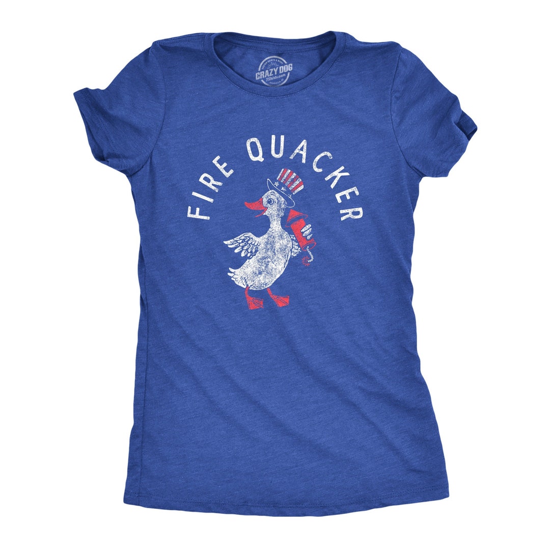 Fire Quacker, Pun Shirts, Duck Shirts Firecrackers, Fireworks Shirts ...