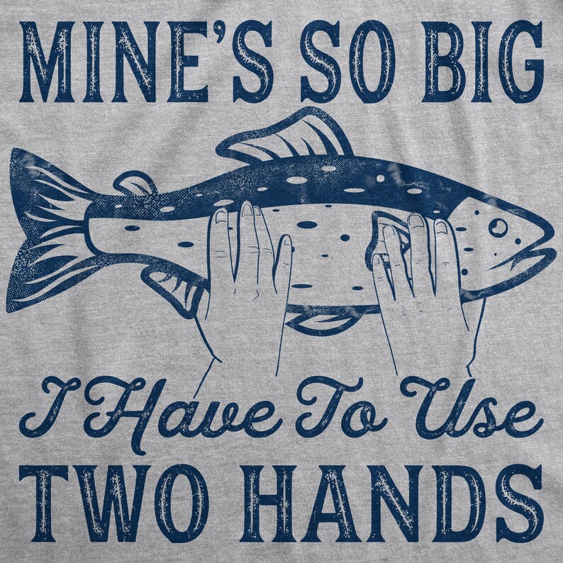 Rude Mens Fishing T Shirt Funny Innuendo Angling Shirt - Etsy