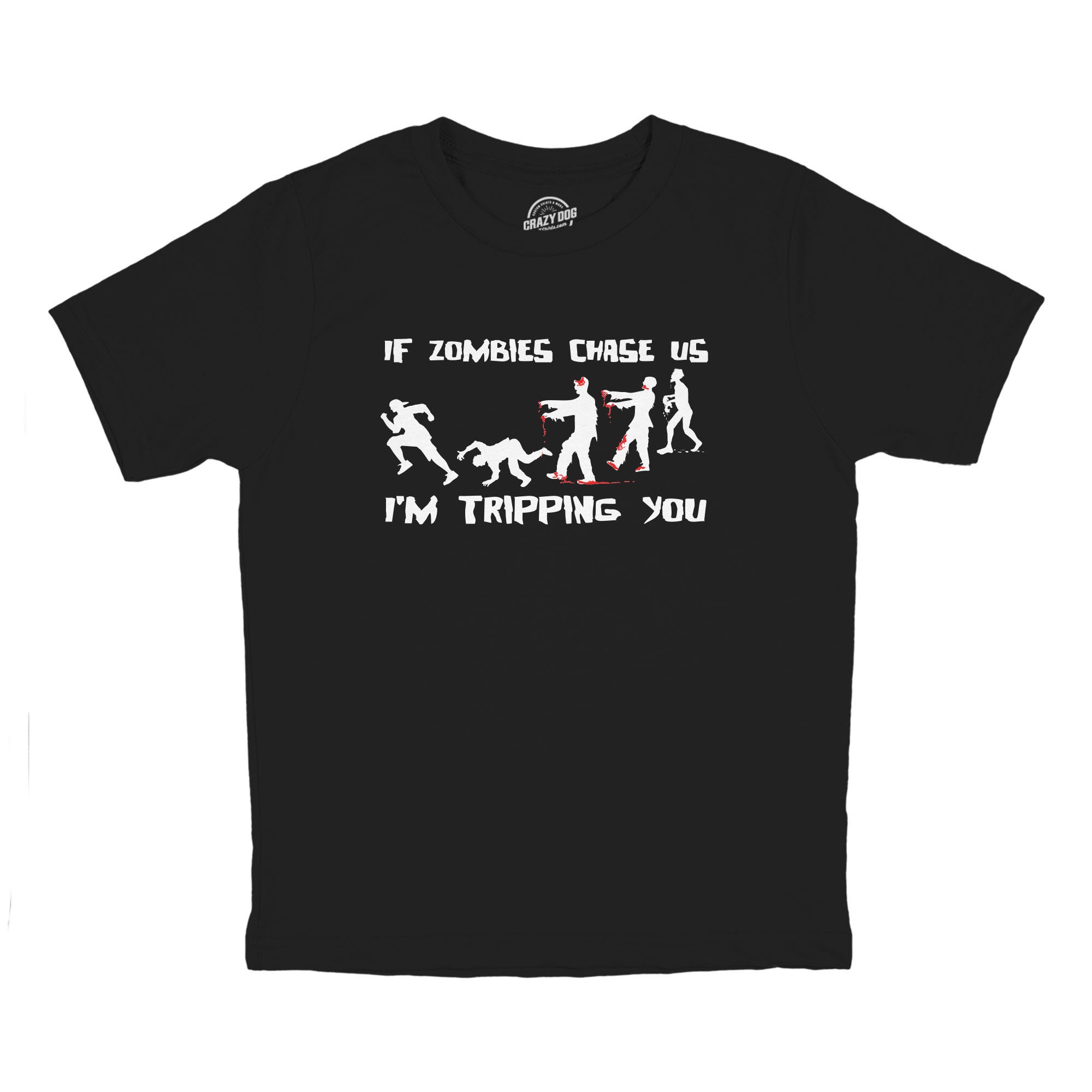 Kids Zombie T-shirt, Funny Apocalypse Graphic Tee - Etsy