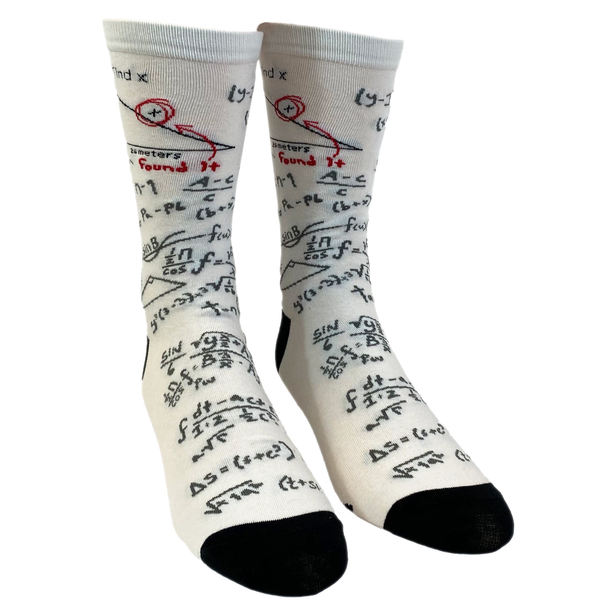Math Formula Socks, Find X, Science Teacher Gift - Etsy