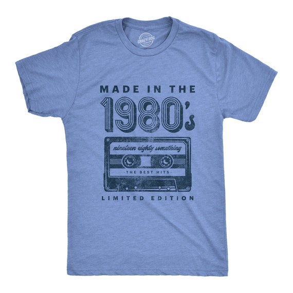 Made in the 1980's Retro Shirt Funny Old Guy Shirt - Etsy