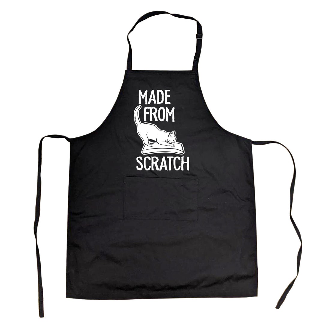 Funny Baking Apron, Made From Scratch, Funny Aprons Aprons, Mothers Day ...