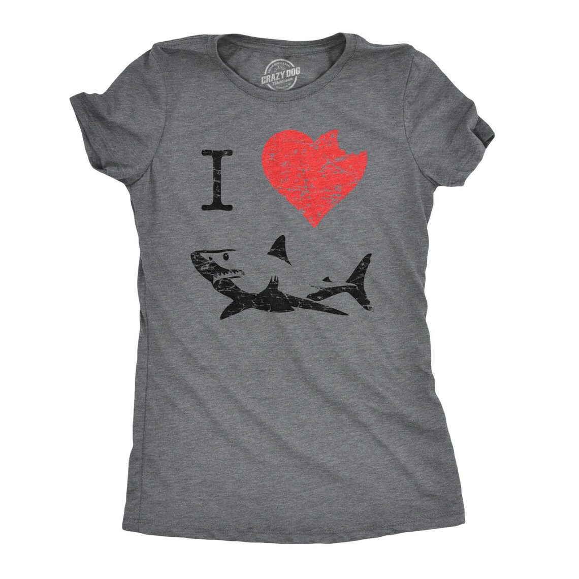 I Love Sharks Shirt Shark Bite Shirt Shark Lover Gift Shark - Etsy