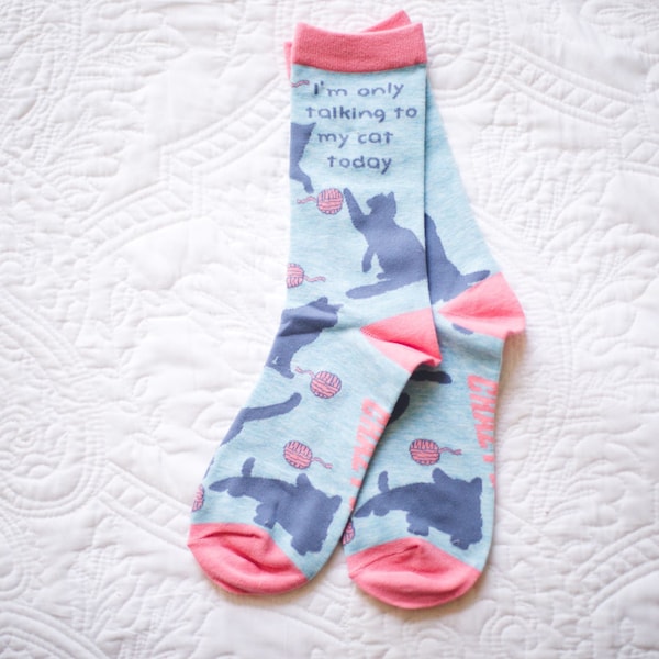 Cat Socks for Women - Etsy