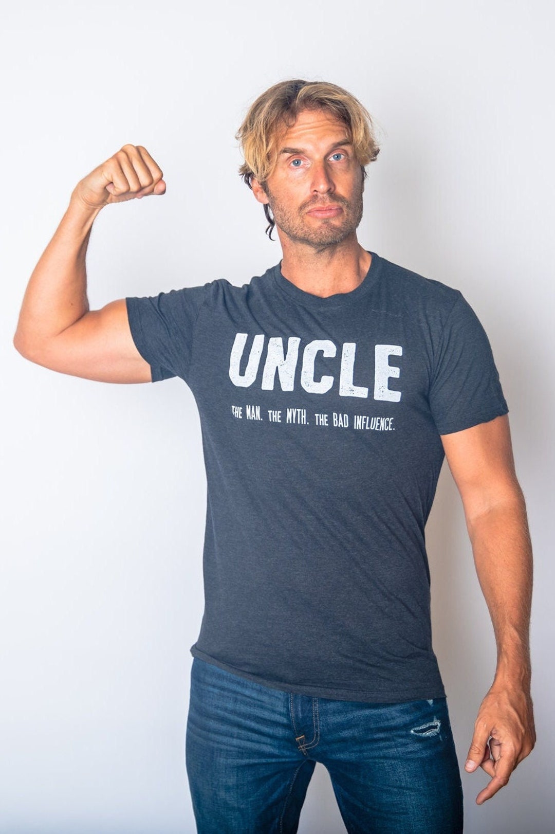 UNCLE the Man the Myth, Bad Influence, Best Uncle Ever Shirt, Gift for ...