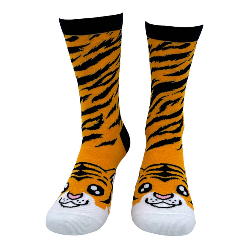 Tiger Printed Socks - Etsy