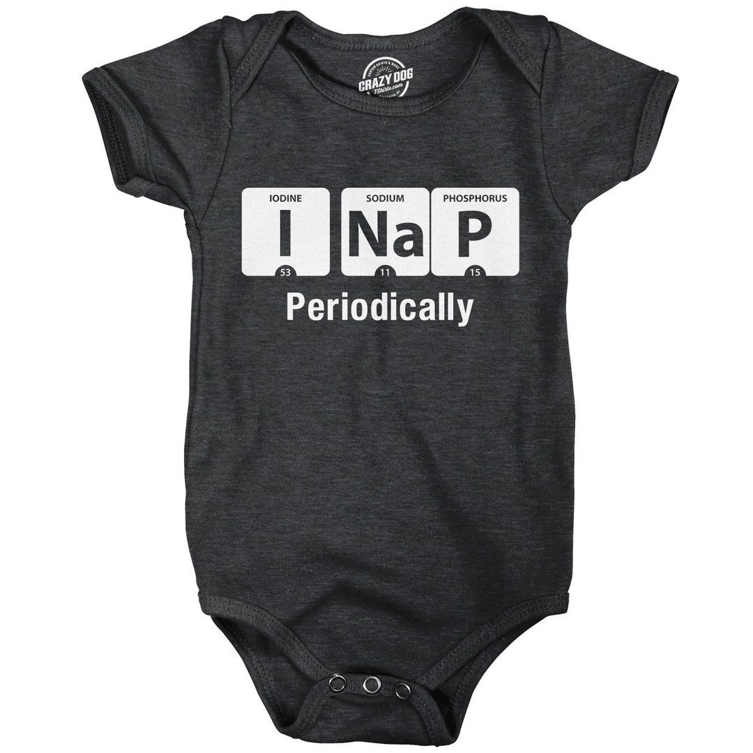 Funny Science Baby Romper, I Nap Periodically - Etsy