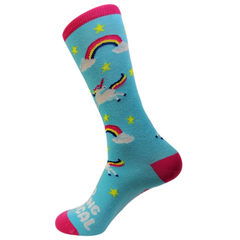 Unicorn Rainbow Socks, Novelty Women's Socks - Etsy