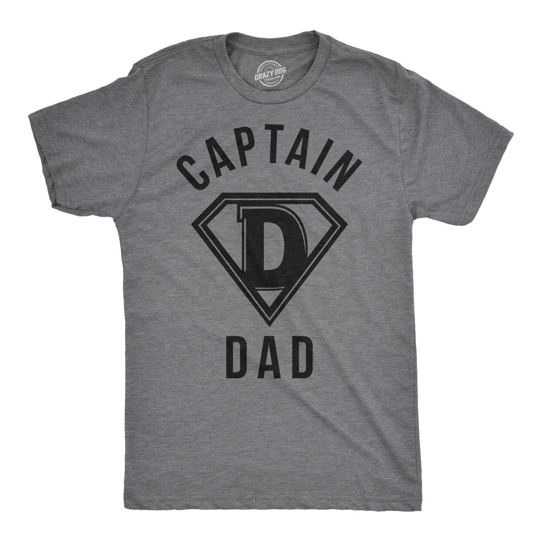 Captain Dad Shirt, Dad Gift Ideas, Best Dad Ever Shirt, Fathers Day ...