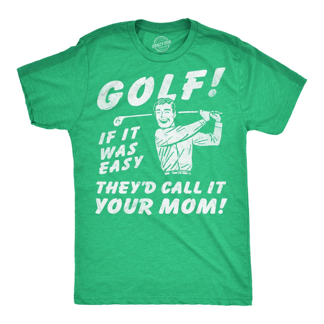 Funny Golf Dad Shirt: Offensive Golfer Innuendo Tee - Etsy