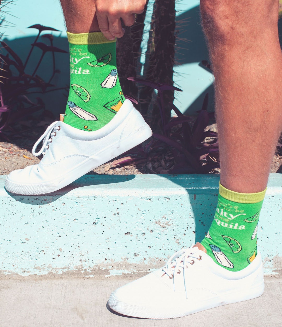 Tequila Cotton Blend Socks, Funny Embroidered Cinco De Mayo Gift - Etsy
