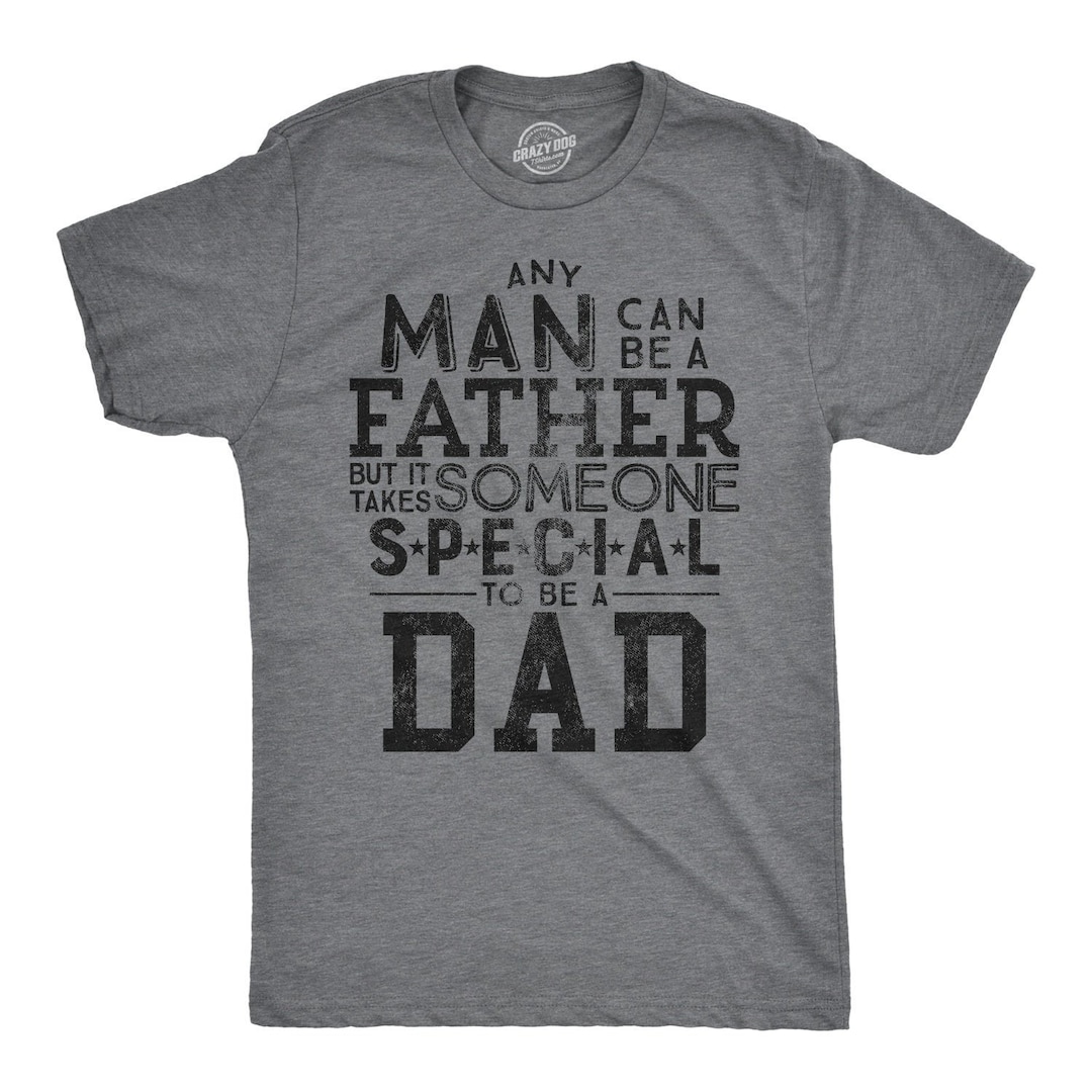 Funny Dad Shirt From Son, Gift for Daddy, Fathers Day Shirt, Papa Joke Tee, Any Man Father ...