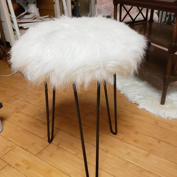 Fur Stool - Etsy