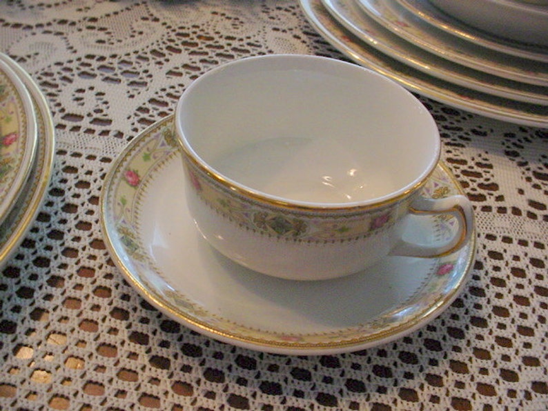 Homer Laughlin Empress China Vintage Dinnerware 7-pc Place - Etsy