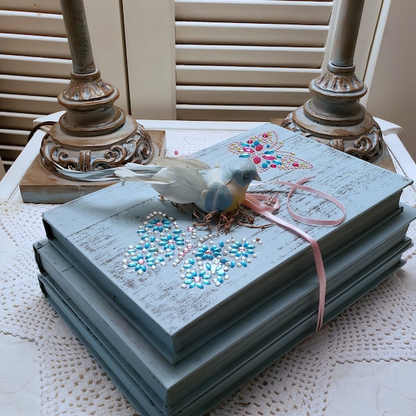 Painted Books - Etsy