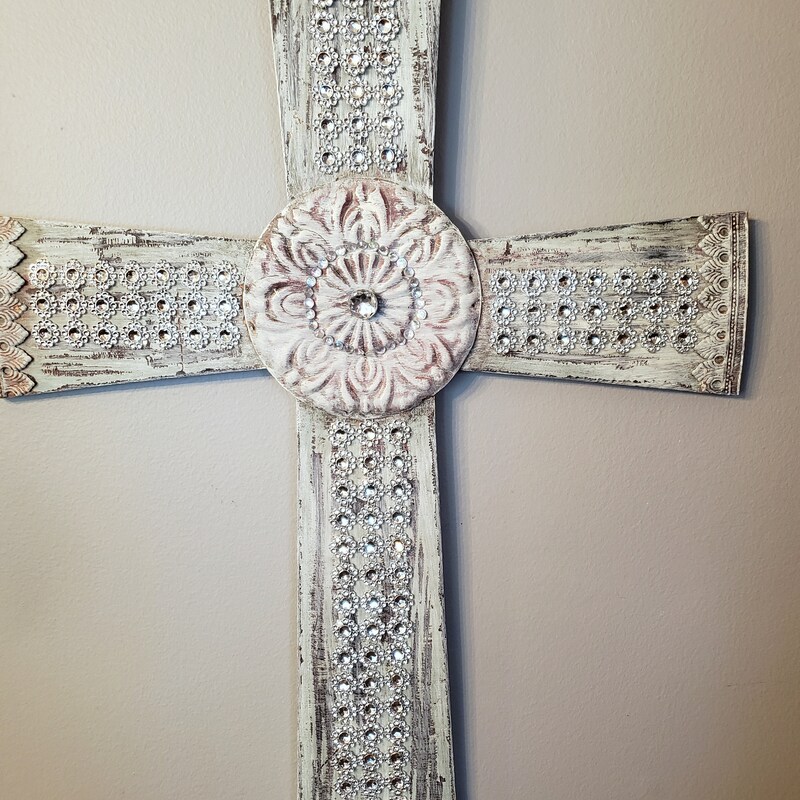 Embellished Cross - Etsy