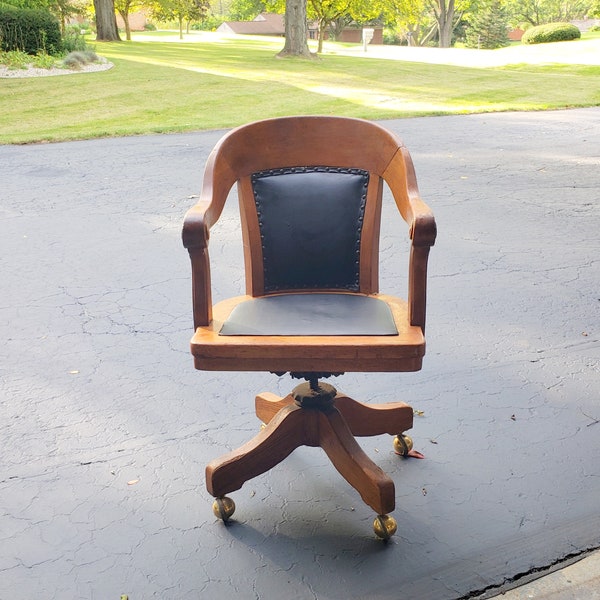 Bankers Chair - Etsy