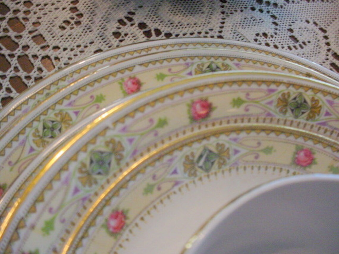 Homer Laughlin Empress China Vintage Dinnerware 7-pc Place Setting - Etsy