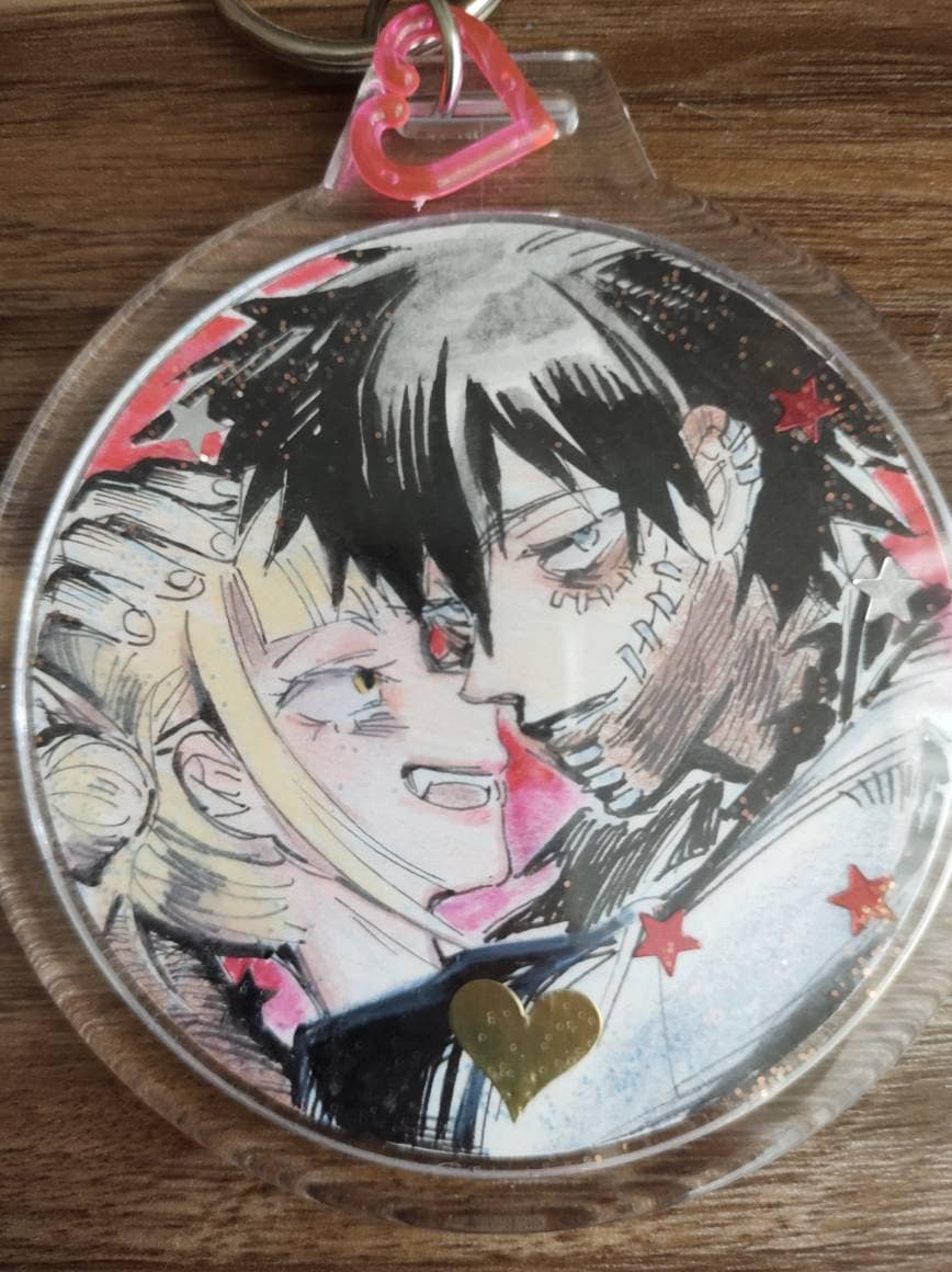 CUSTOM 3 Hand-drawn Keychain Commission - Etsy