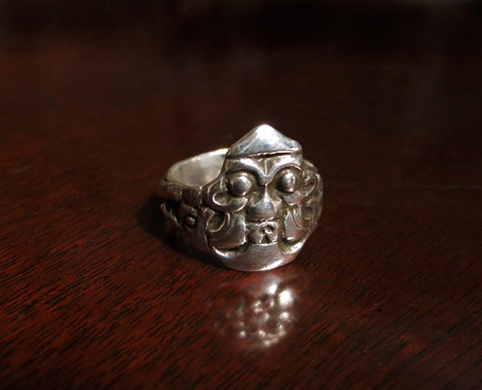 Sterling Silver Saxon Woden or Odin Ring - Etsy