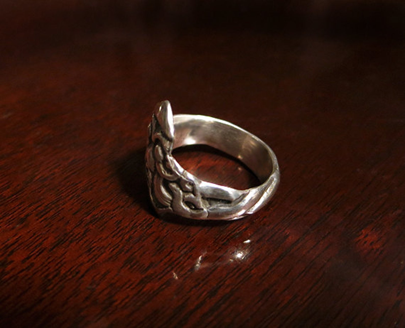 Sterling Silver Saxon Woden or Odin Ring - Etsy