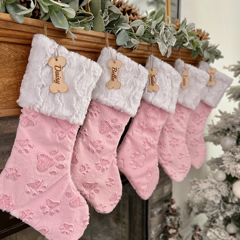 Pink Stocking - Etsy