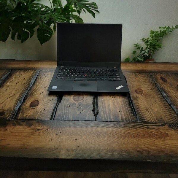 Reclaimed Desk - Etsy