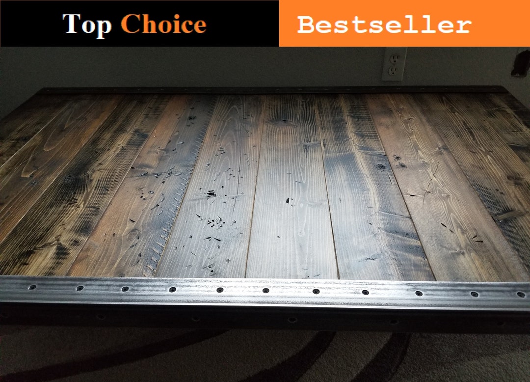 Restaurant Dining Table TOP ONLY Reclaimed Distressed Wood Seats Two ...