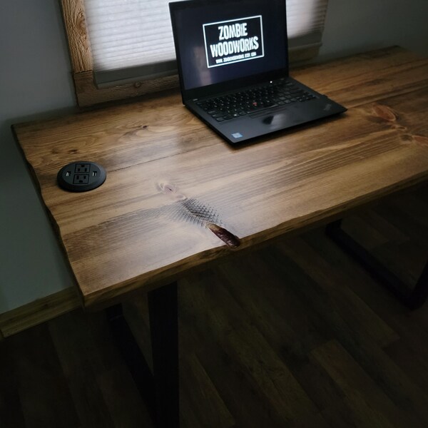 Rustic Desk - Etsy
