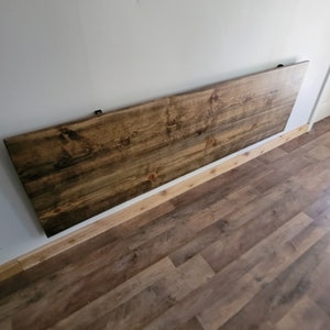 Rustic Simple Floating Murphy Desk. Strong. Sturdy. Folding Desk - Etsy
