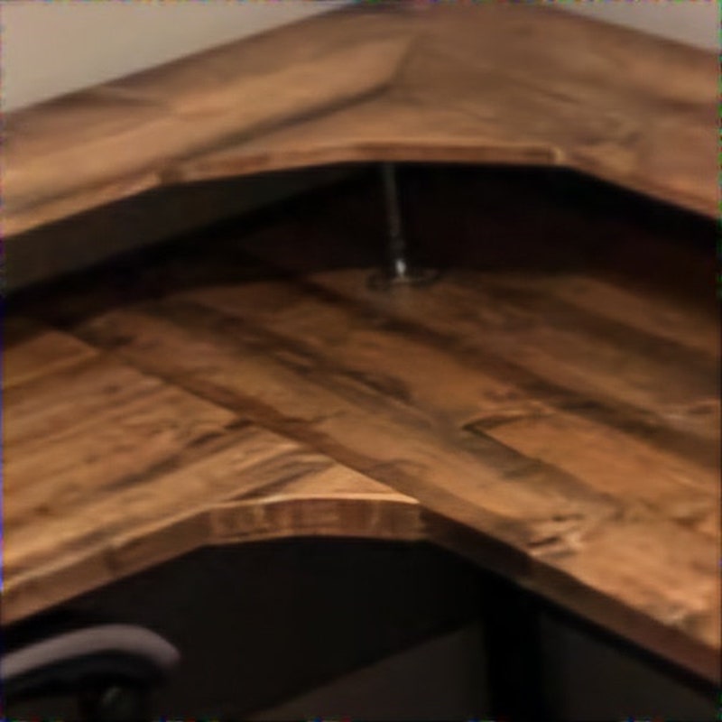 Wood Corner Desktop - Etsy
