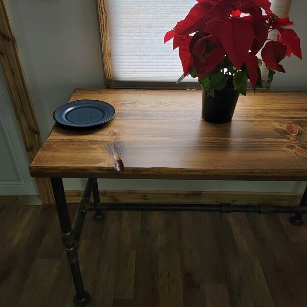 Pipe Leg Table - Etsy