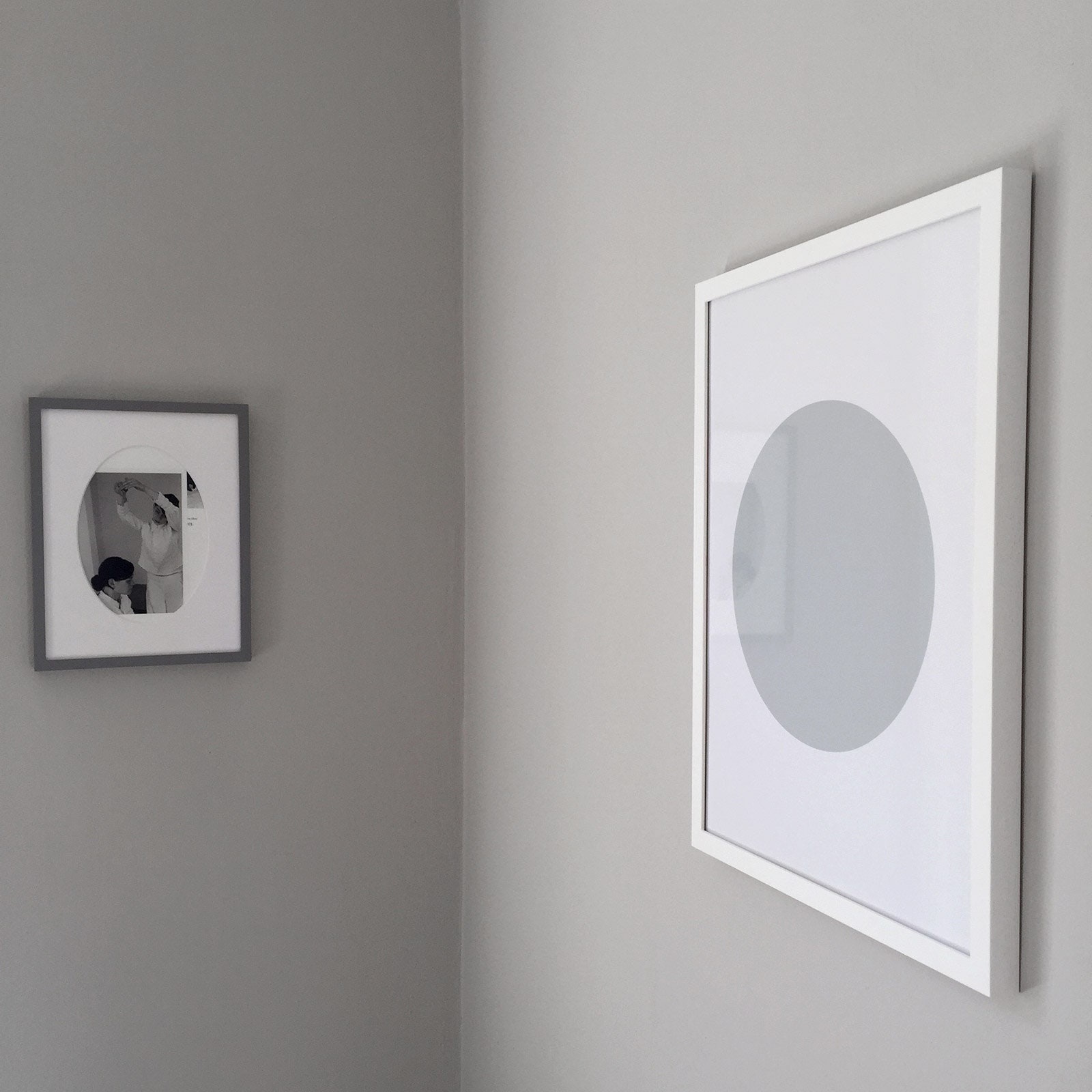 Circle Screenprint on Paper, Framed - Etsy