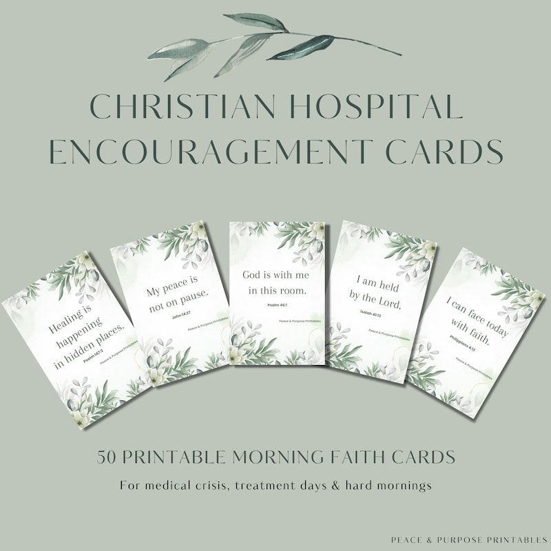Hospital Encouragement Cards - Etsy
