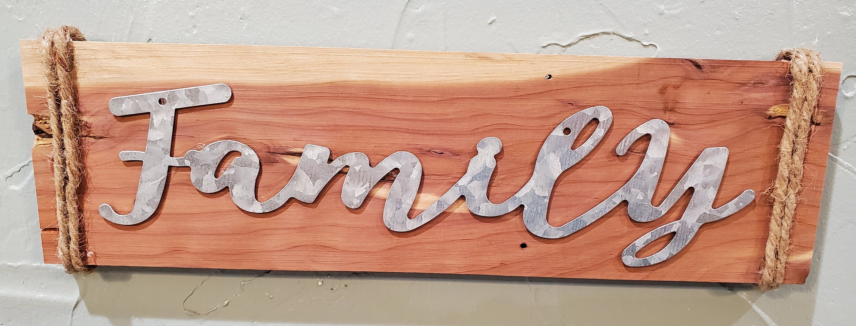 Rustic Cedar Wood Signs, Farmhouse Decor, Family, Thankful - Etsy