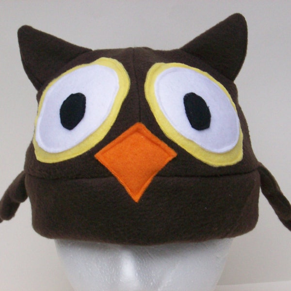 Adult Owl Hat - Etsy