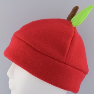 Fleece Apple Hat - Etsy
