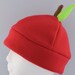 Fleece Apple Hat - Etsy