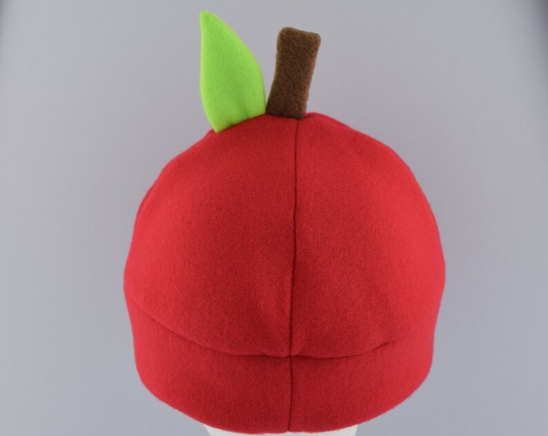 Fleece Apple Hat | Etsy