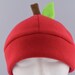 Fleece Apple Hat - Etsy