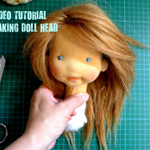 VIDEO TUTORIAL Pattern Making Doll Complete Head Body - Etsy