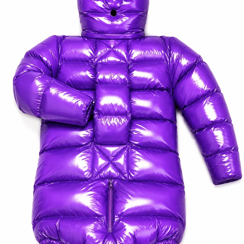 Shiny Mens Puffer - Etsy UK