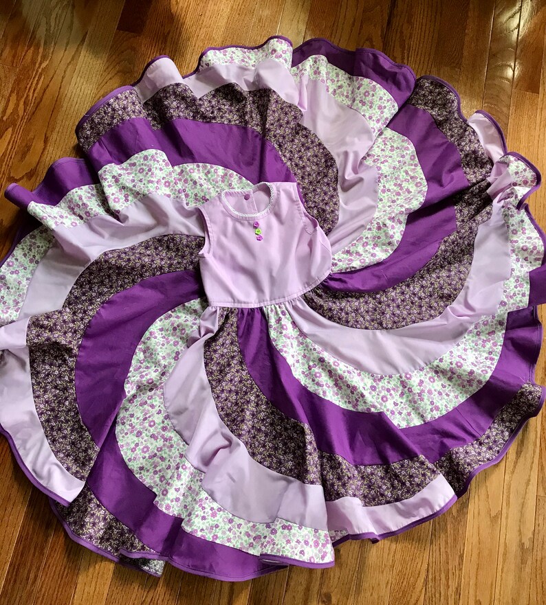 Purple Berry Twirl Dress - Etsy