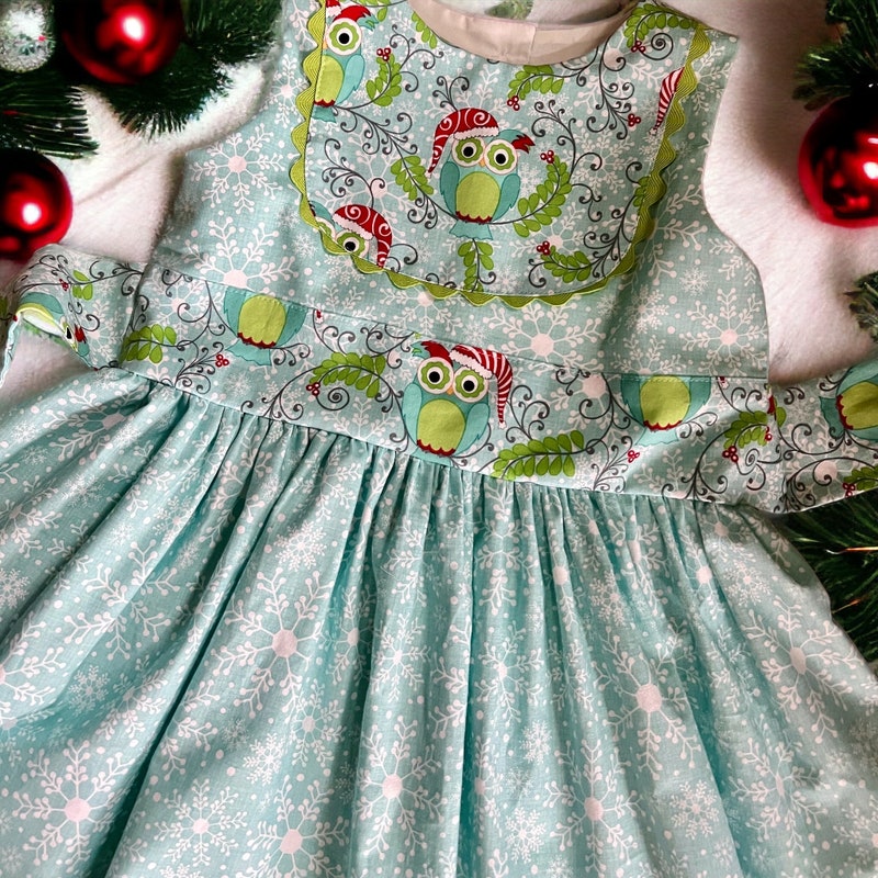 Girls Owl Dress - Etsy