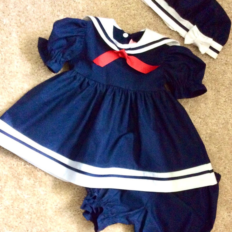 Baby Girl Sailor Dresses - Etsy