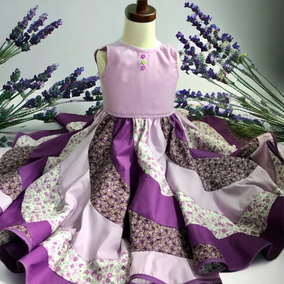 Purple Berry Twirl Dress - Etsy